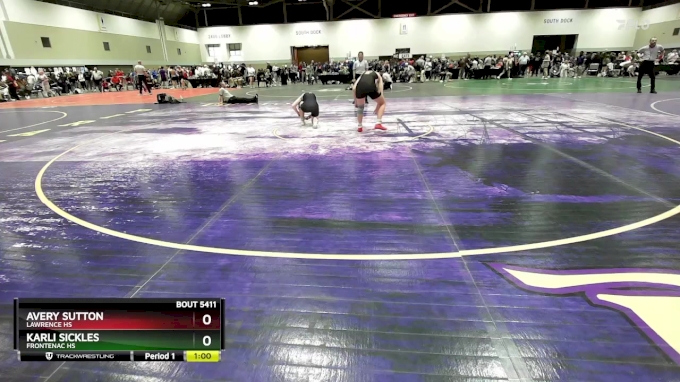 135B Cons. Semi - Avery Sutton, Lawrence HS vs Karli Sickles, Frontenac HS