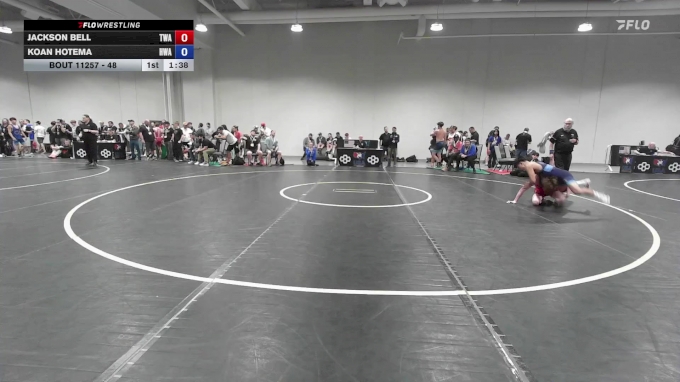 48 lbs Cons. Round 4 - Jackson Bell, The Wrestling Academy vs Koan ...