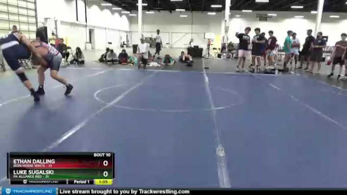 170 lbs Round 3 (8 Team) - Luke Sugalski, PA Alliance Red vs Ethan ...