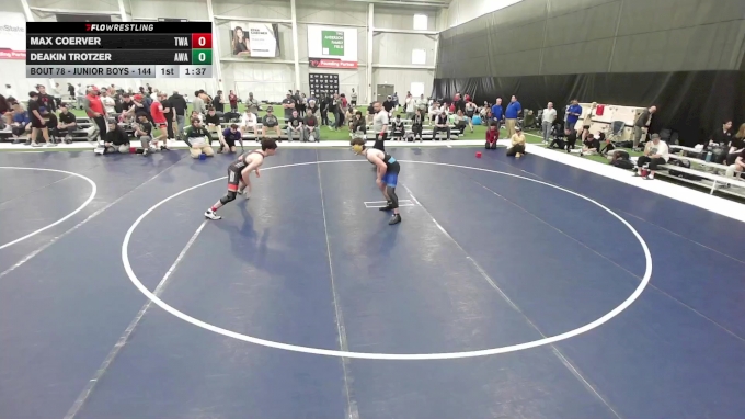 Junior Boys - 144 lbs Champ. Round 1 - Deakin Trotzer, Askren Wrestling ...