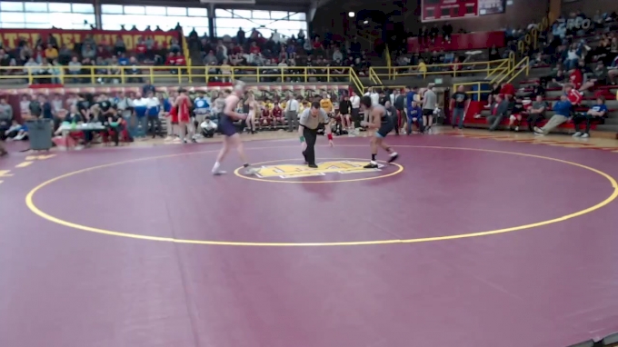 126 lbs Semifinal - Jordyn Raney, Union County vs CALEB SCOTT, Civic ...