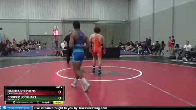 152 lbs Placement Matches (8 Team) - Dakota Stephens, California Gold ...