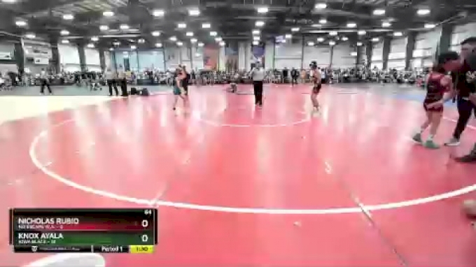 64 lbs Rd# 5- 3:45pm Friday Final Pool - Knox Ayala, Iowa Black vs ...