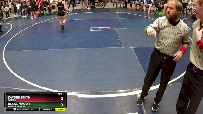 93 lbs Champ. Round 1 - Blake Mauch, Sons Of Atlas WC vs Kayden Smith ...