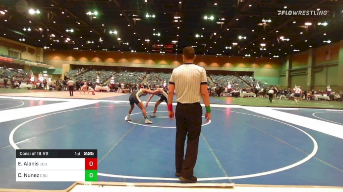 141 lbs Consi Of 16 #2 - Edison Alanis, California Baptist University ...