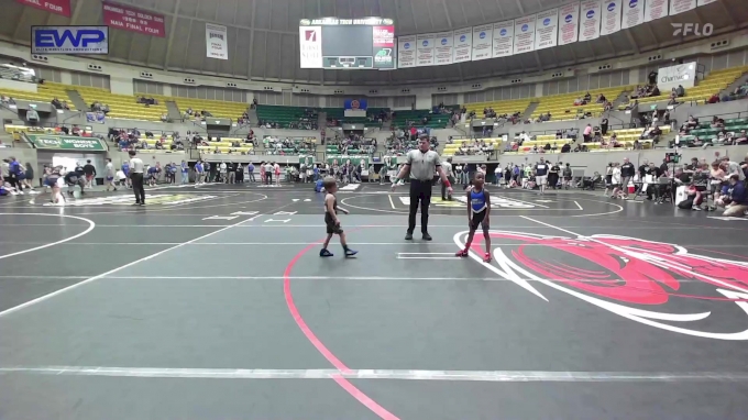 43 lbs Consolation - Surraya Sumler, Mighty Bluebirds Wrestling vs ...