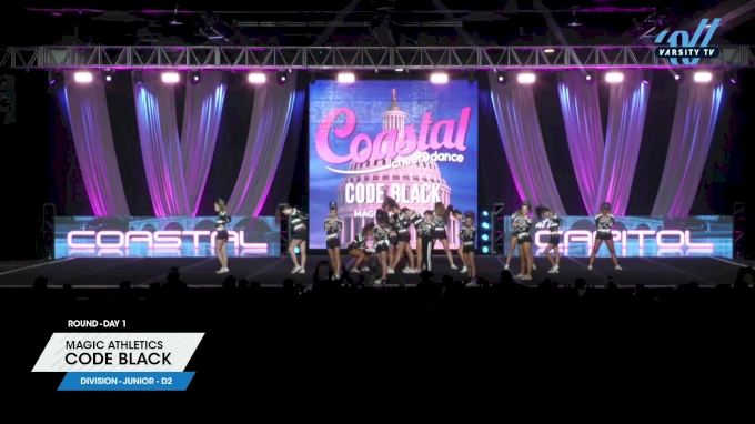 Magic Athletics - CODE BLACK [2025 L4 Junior - D2 Day 1] 2025 Coastal at the Capitol Grand Nationals