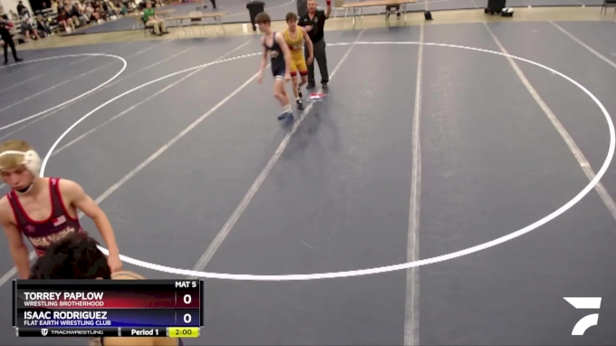 126 lbs Cons. Round 2 - Torrey Paplow, Wrestling Brotherhood vs Isaac ...