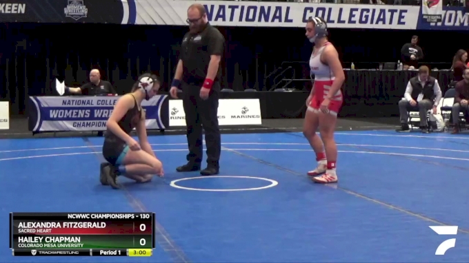 130 lbs Cons. Round 5 - Hailey Chapman, Colorado Mesa University vs ...