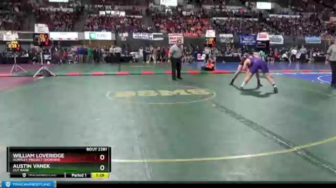 Semifinal - Austin Vanek, Cut Bank vs William Loveridge, Huntley ...