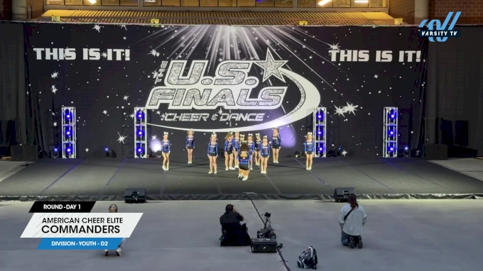 American Cheer Elite - Commanders [2024 L1 Youth - D2 Day 1] 2024 The U.S. Finals: Des Moines
