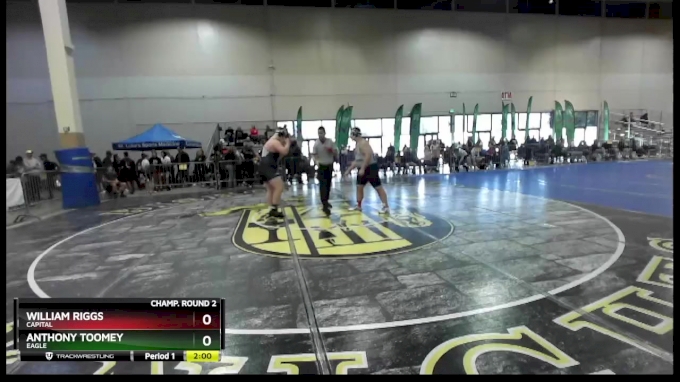 285 lbs Champ. Round 2 - William Riggs, Capital vs Anthony Toomey, Eagle