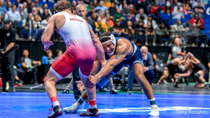 184 lb Semifinal, Trent Hidlay, NC State vs Aaron Brooks, Penn State