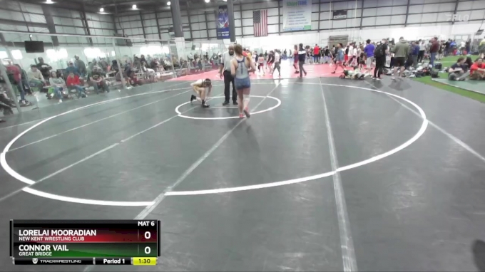 132 lbs Champ. Round 1 - Connor Vail, Great Bridge vs Lorelai Mooradian ...