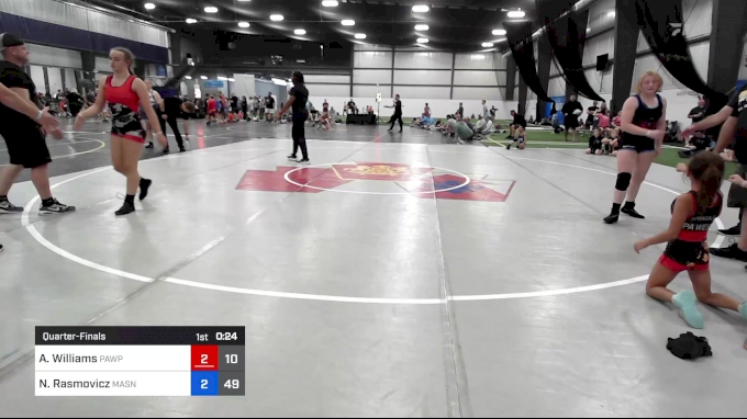 61 kg Quarterfinal - Giada Pitzarella, PA West Pink vs Hayden Manning ...