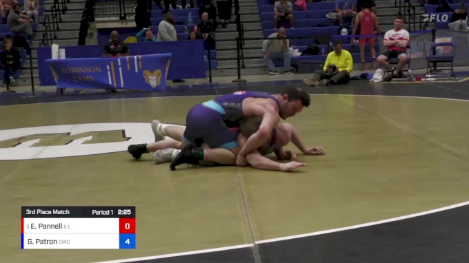 97 lbs 3rd Place Match - Eli Pannell, Illinois vs Guy Patron, Dubuque ...