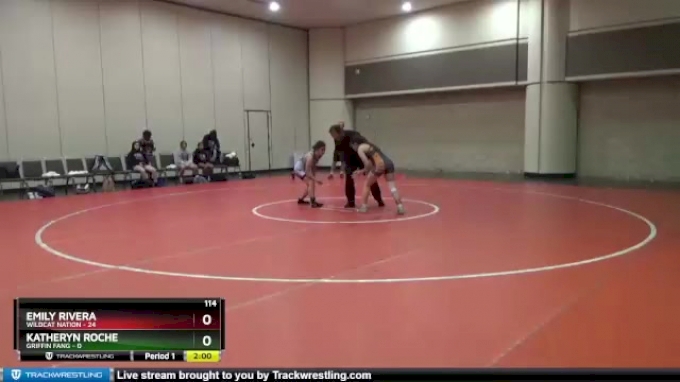 114 lbs Placement (16 Team) - Emily Rivera, Wildcat Nation vs Katheryn ...