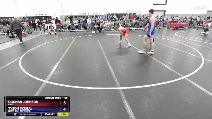 165 lbs Cons. Round 1 - Gunnar Johnson, LAW vs Tyson Skubal, Northern Exposure