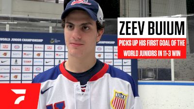 Zeev Buium Picks Up First World Juniors Goal In Team USA's 11-3 Win Vs ...