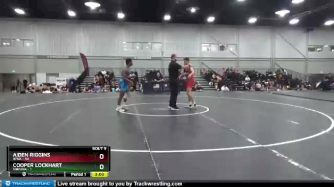 160 lbs Quarters & 1st Wb (16 Team) - Aiden Riggins, Iowa vs Cooper ...