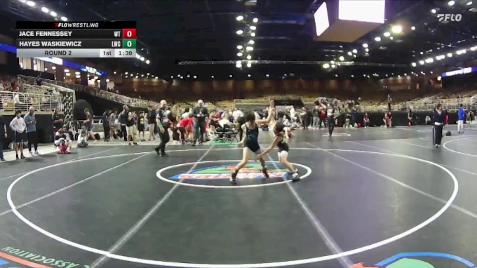 70 lbs Round 2 - Jace Fennessey, Well Trained vs Hayes Waskiewicz ...
