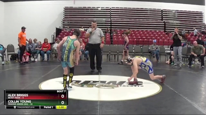 100 lbs Round 2 (8 Team) - Alex Briggs, Beast Mode vs Collin Young ...