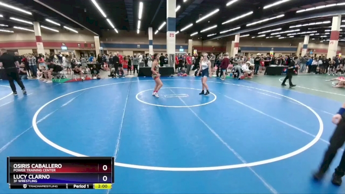 118 lbs Cons. Semi - Osiris Caballero, Power Training Center vs Lucy ...