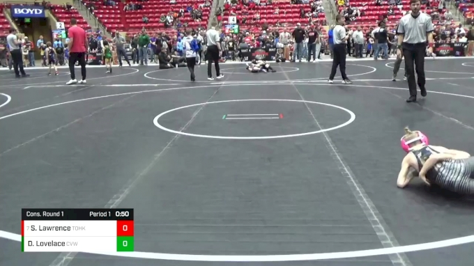 52 lbs Cons. Round 1 - Skyler Lawrence, Team Of Hard Knox vs Dean ...