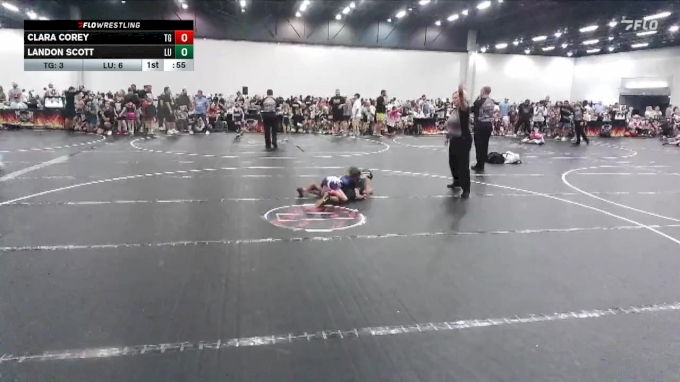 48 lbs Round 4 (8 Team) - Clara Corey, Team Gotcha vs Landon Scott ...