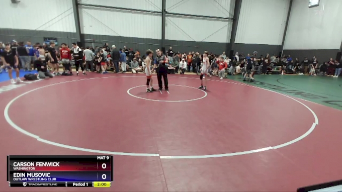 87 lbs Champ. Round 1 - Carson Fenwick, Washington vs Edin Musovic ...