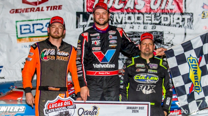 Lucas Oil Late Model Dirt Series Wednesday Results From Ocala Speedway ...
