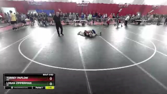 106 lbs Semifinal - Torrey Paplow, MN vs Logan Zimmerman, NE