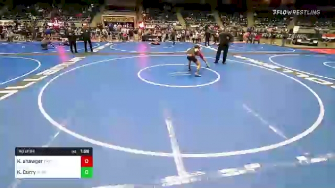 101 lbs Rd Of 64 - Kane Shawger, East Coast Bandits vs Kaden Curry ...