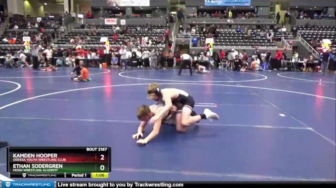120 lbs 3rd Place Match - Kamden Hooper, Odessa Youth Wrestling Club vs ...
