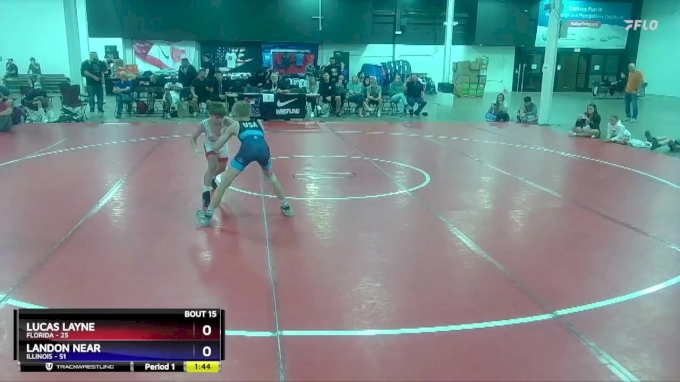 92 lbs 2nd Place Match (8 Team) - Lucas Layne, Florida vs Landon Near ...