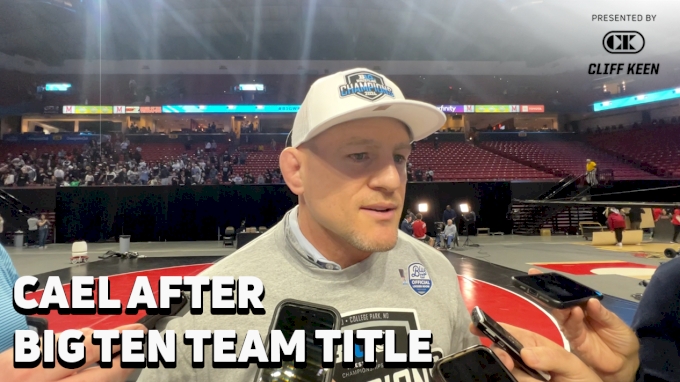 Cael Sanderson After Big Ten Championships