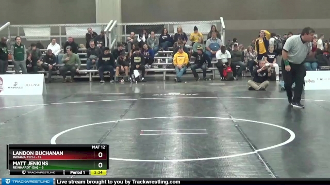 165 lbs Semis & 3rd Wb (16 Team) - Landon Buchanan, Indiana Tech vs ...