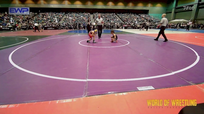 52 lbs Round Of 16 - Steven Ortiz, SoCal Hammers vs Shay Govea, Turlock ...