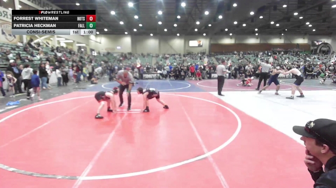 100 lbs Consolation - Forrest Whiteman, Hotshots Wrestling vs Patricia ...