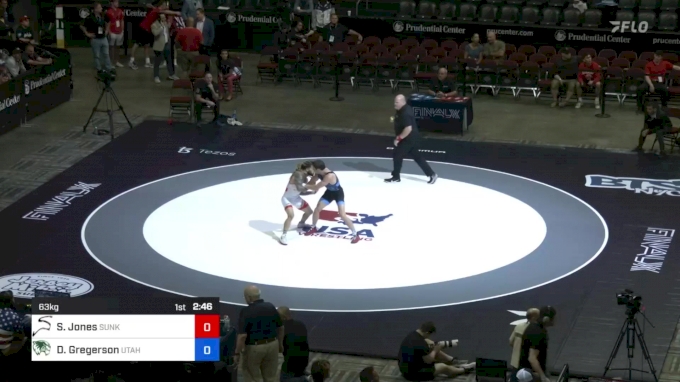 63 kg True 3rd - Sammy Jones, Sunkist Kids WC vs Dylan Gregerson, Utah ...