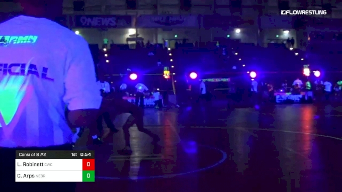 126 lbs Consi Of 8 #2 - Lucas Robinett, CWC Thunder vs Caden Arps ...