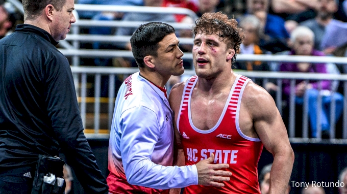 197 lb Semifinal, Trent Hidlay, NC State vs Tanner Sloan, SDSU