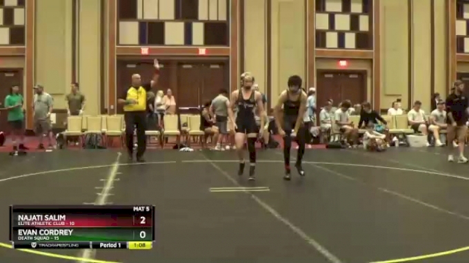 130 lbs Semis & 1st Wrestleback (8 Team) - Najati Salim, Elite Athletic ...