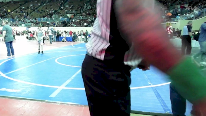 87 lbs Round Of 16 - Josh Wiles, Poteau vs Jackson Madden, Sapulpa ...