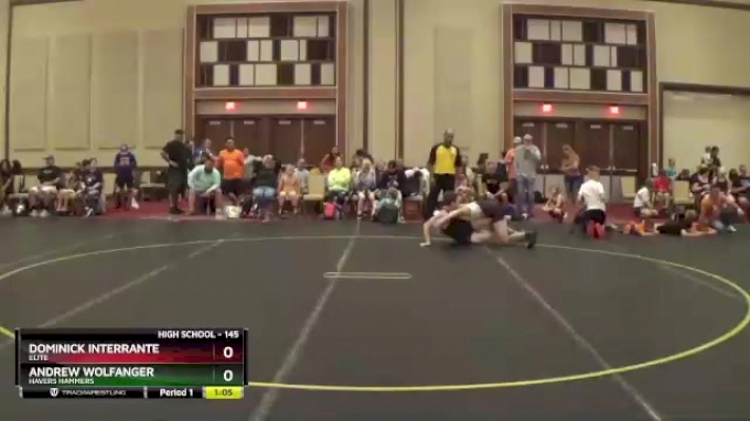 145 lbs Cons. Round 3 - Andrew Wolfanger, Havers Hammers vs Dominick ...