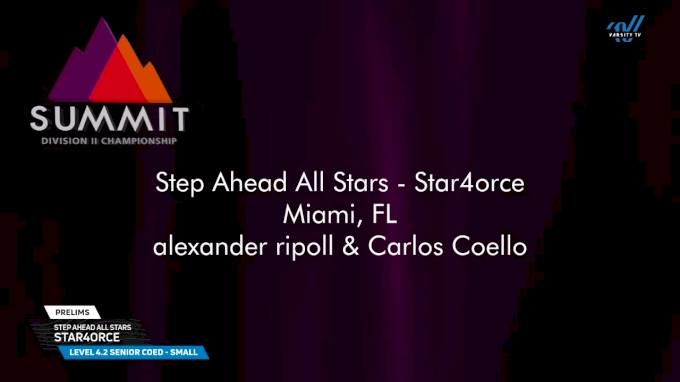 Step Ahead All Stars - Star4orce [2025 L4.2 Senior Coed - Small Prelims ...