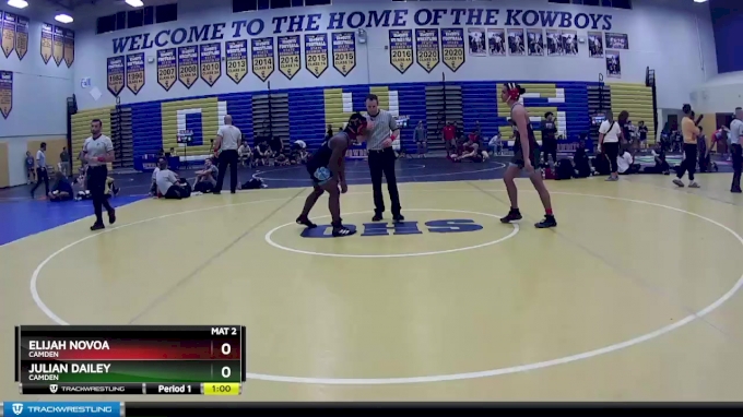160 Gold Cons. Semi - Elijah Novoa, Camden vs Julian Dailey, Camden