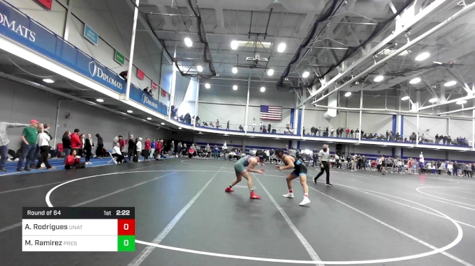 165 lbs Round Of 64 - Aj Rodrigues, Unattached-University Of Maryland ...