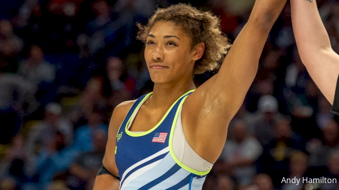 Kennedy Blades Wins Five Straight Matches To Make Olympic Wrestling ...