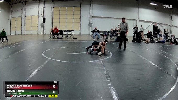 72 lbs Round 2 (4 Team) - Gavin Laird, Full Circle vs Wyatt Matthews ...